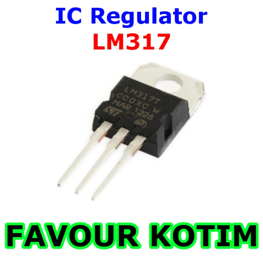 Jual IC LM317T 1.2V-37V 1500MA LM317 ADJUSTABLE VOLTAGE REGULATOR TO-220 FVKOTIM | Shopee Indonesia