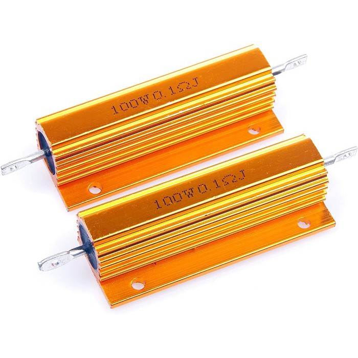 Jual Resistor 100w 0.1 ohm Aluminium Clad Power Resistan 100 watt ...