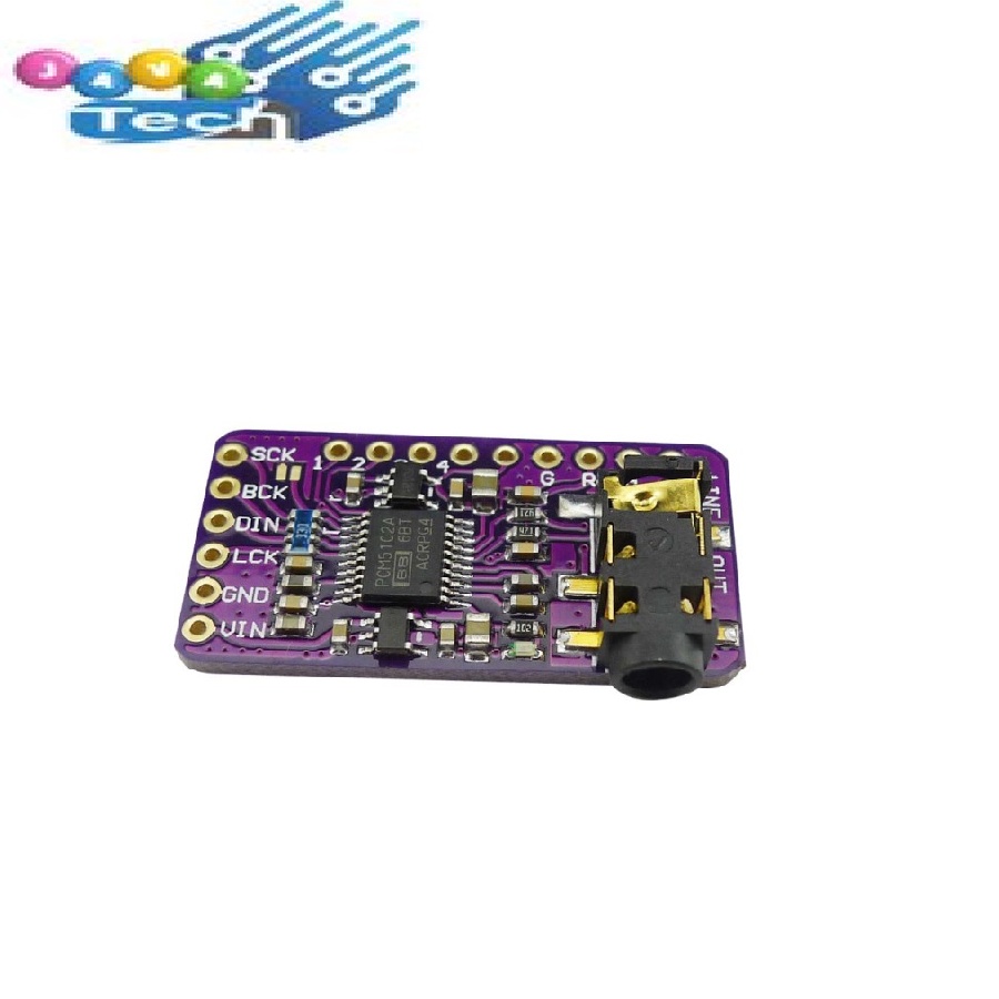 Jual GY-PCM5102 32bit Audio Stereo DAC 384kHz I2S Interface Module ...