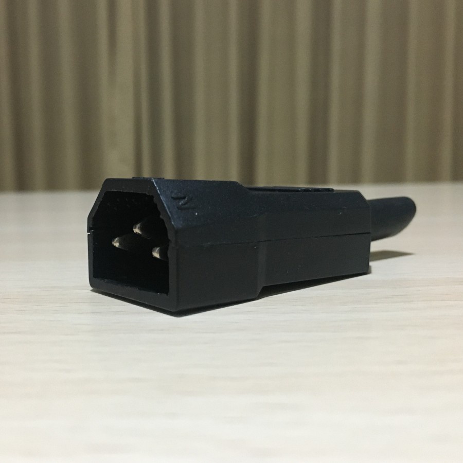 Jual JACK SOCKET SOKET AC KOMPUTER CPU POWER MALE BUNTUT PLASTIK COWOK ...