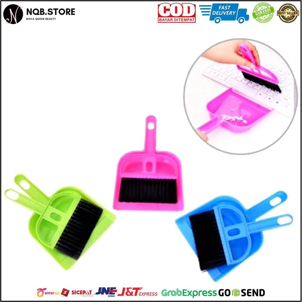 Jual NQB - Sapu Mini Mobil Rumah Tangga Set Pengki Serokan 2in1 - Alat ...