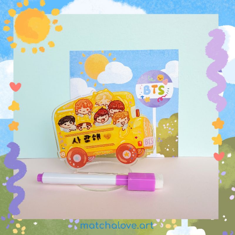Jual BTS Kindergarten Bus Memopad | Shopee Indonesia