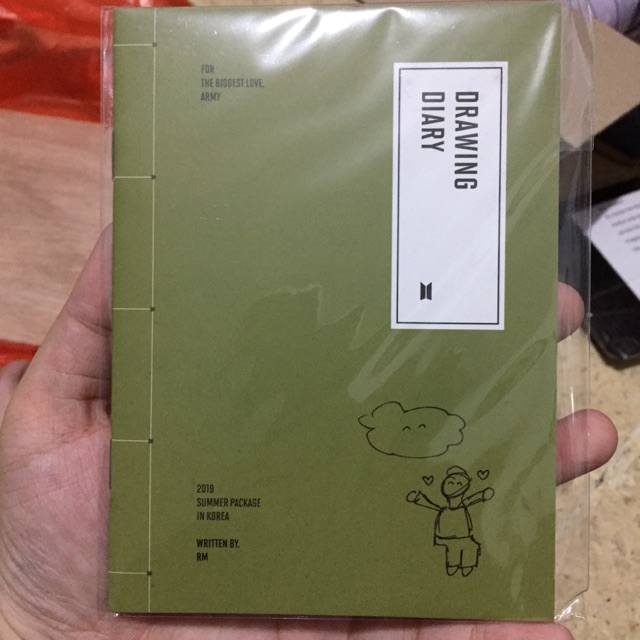 Jual BTS Drawing Diary RM (PESANAN) | Shopee Indonesia