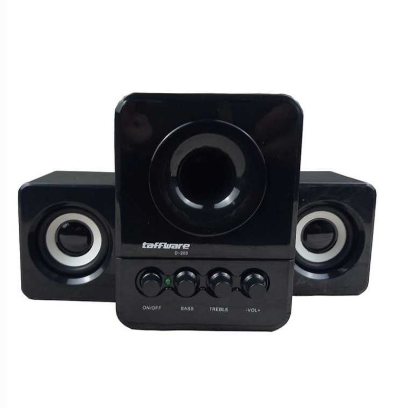 Jual Speaker Stereo Dengan Subwoofer USB Power Speker Untuk PC Laptop ...