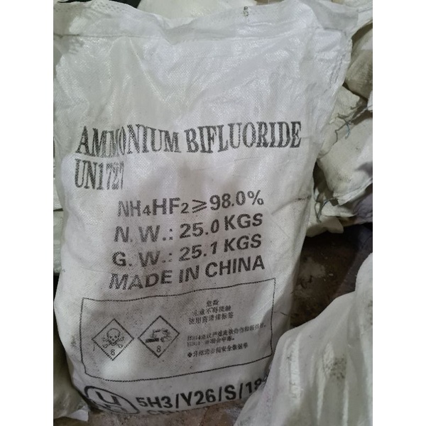 Jual ABF / AMONIUM BIFLUORIDE / NH4HF2 | Shopee Indonesia