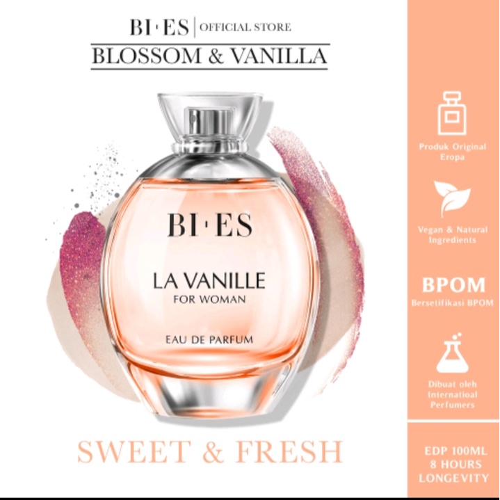 Jual Bies Bi Es Parfum La Vanille - EDP 100ML | Shopee Indonesia