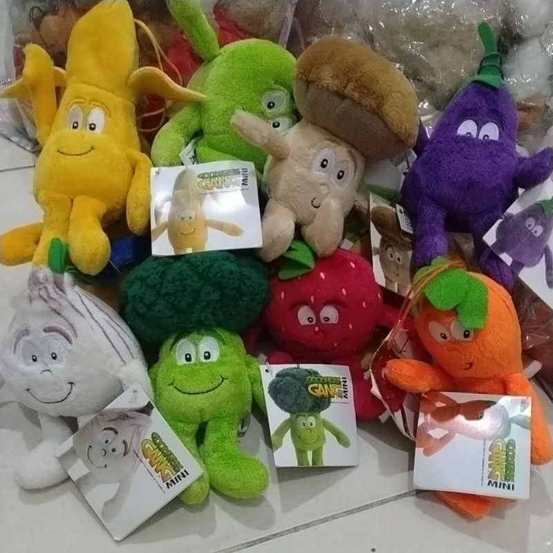 Jual boneka buah buahan goodness gang mini newtag original | Shopee ...