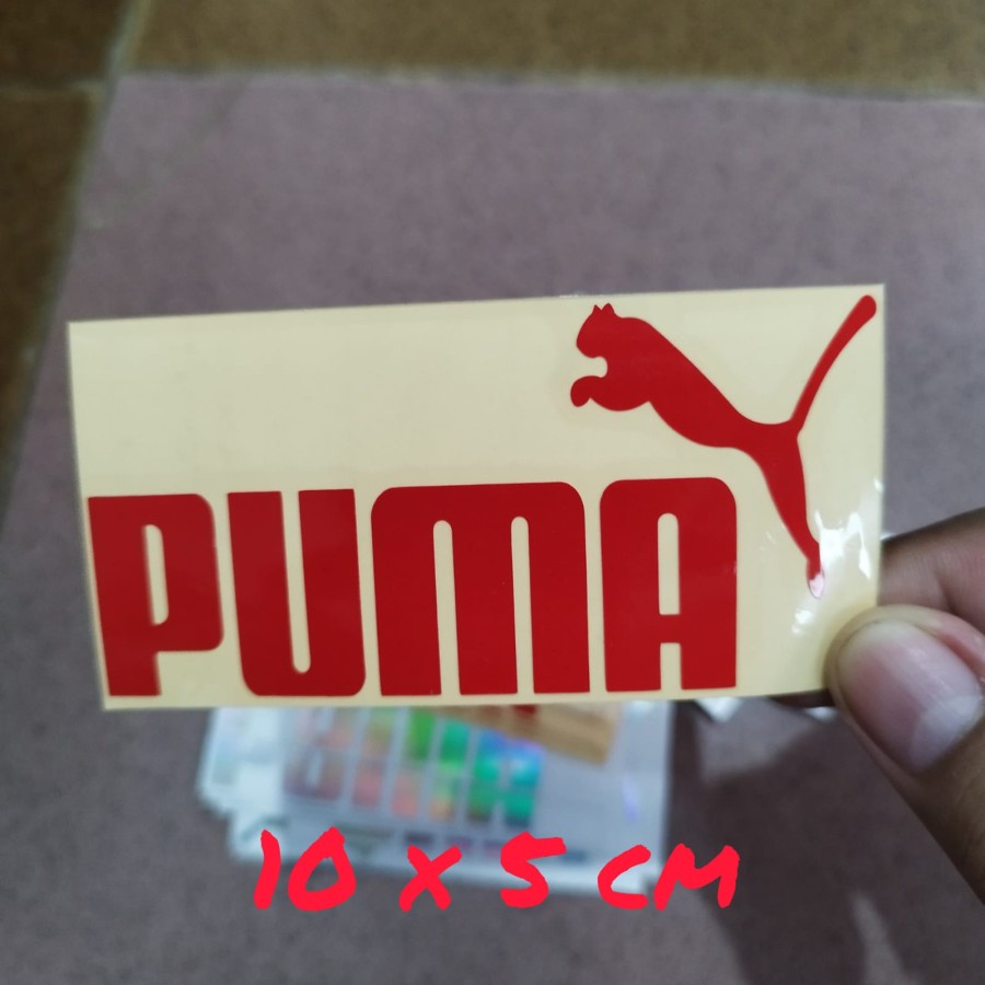 Jual Stiker sticker cutting logo puma visor helm motor mobil laptop ...