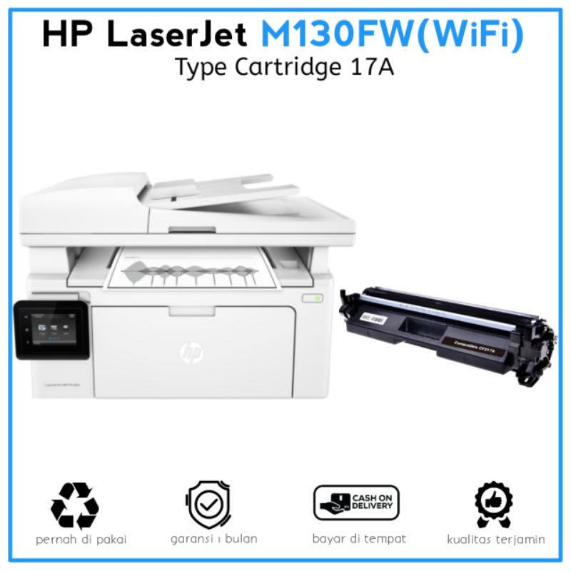 Jual Printer HP LaserJet M130FW(WiFi) | Shopee Indonesia