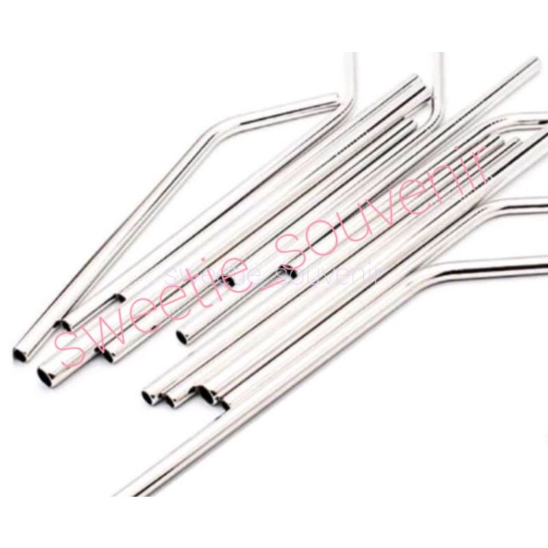 Jual SEDOTAN STAINLESS STRAW SEDOTAN LURUS BESI STAINLESS ANTI KARAT ...