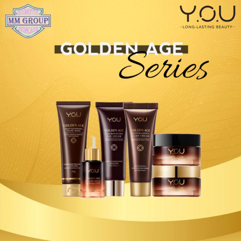 Jual YOU Golden Age Series - Facial Wash/ Serum / Day Cream / Night ...