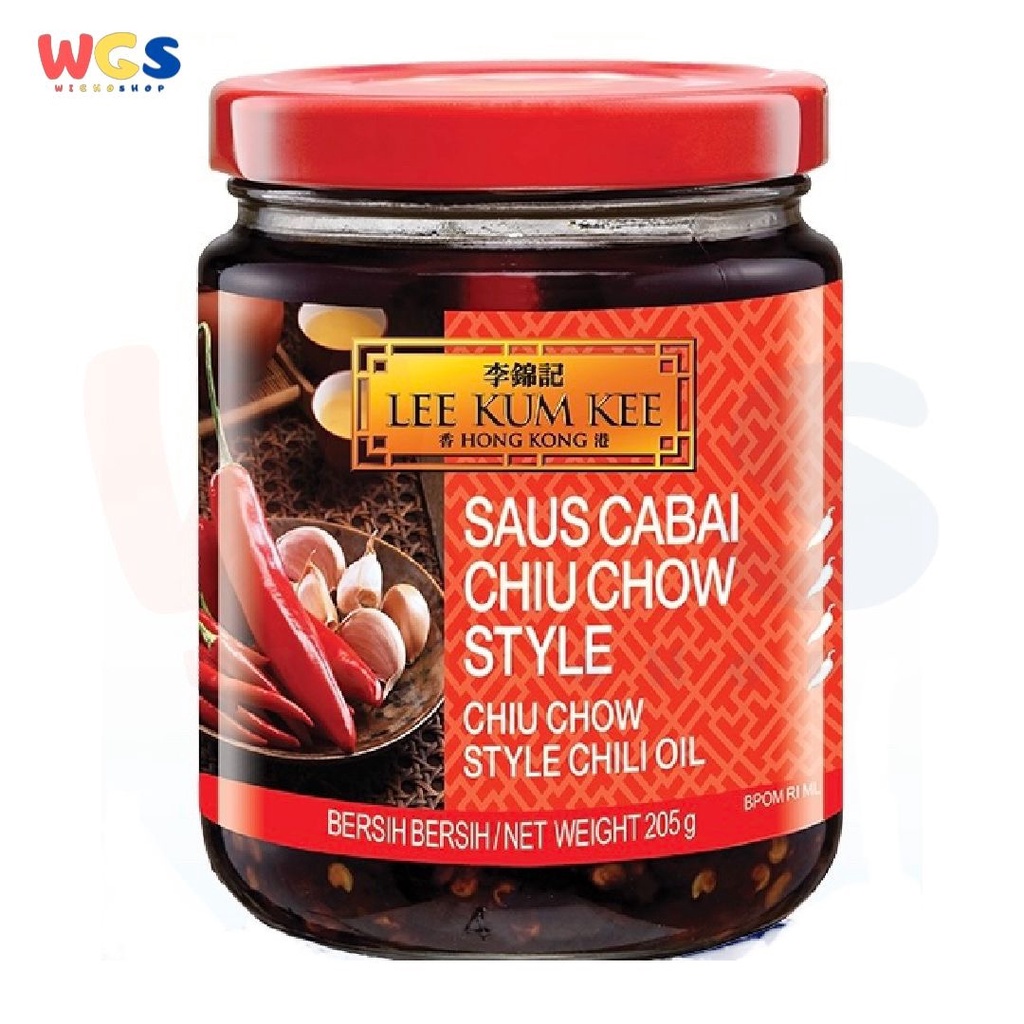 Jual Lee Kum Kee Chiu Chow Style Chili Oil Saus Cabai 205g | Shopee ...