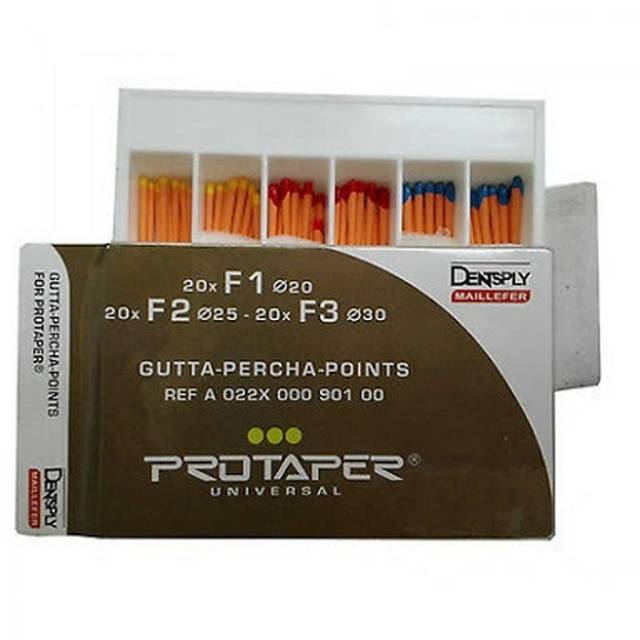 Jual Gutta percha points protaper guttap protaper dentsply Asli 100% ...
