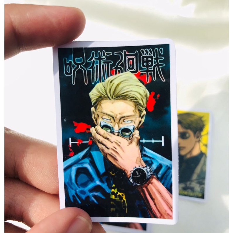 Jual Stiker Nanami Kento Jujutsu Kaisen Anime Character Sticker ...