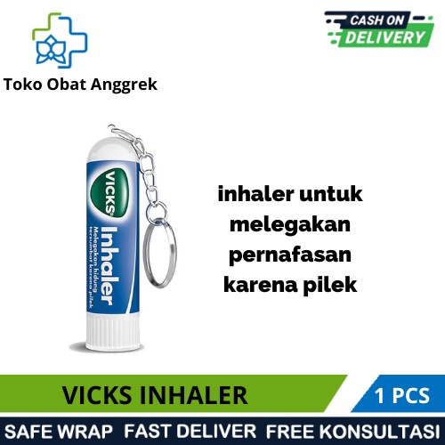 Jual VICKS INHALER/INHALER UNTUK MELEGAKAN PERNAFASAN KARENA PILEK ...
