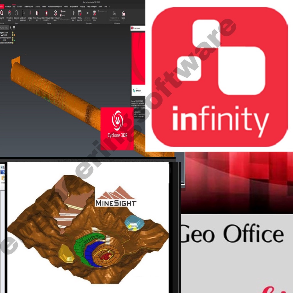 Jual Leica Cyclone 3DR 2021 Leica Infinity Leica Minesight Leica Geo Office lengkap dengan ...