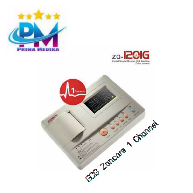 Jual ECG 1 Channel Zoncare ZQ-1201G / EKG 1 Chanel Zoncare | Shopee Indonesia