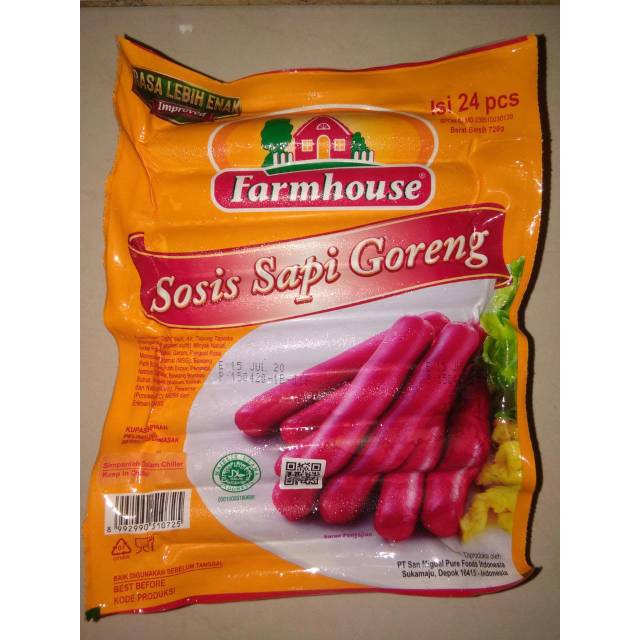 Jual FARMHOUSE SOSIS SAPI GORENG ISI 24 PCS | Shopee Indonesia