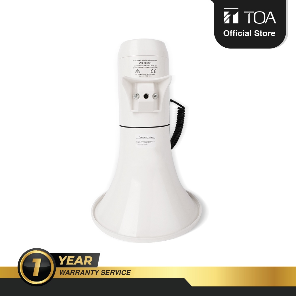 Jual TOA ZR-2015S Shoulder Megaphone 15 W With Sirine | Shopee Indonesia