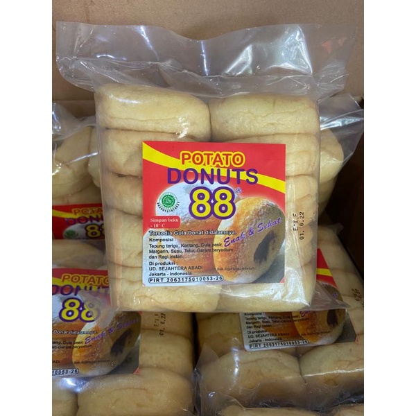 Jual Potato donuts 88 10s (donat kentang jumbo) | Shopee Indonesia