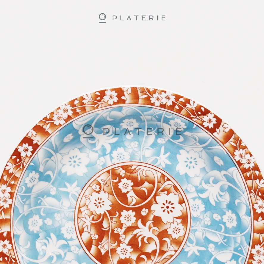 Jual PLATERIE Piring Porcelain Omega Plate 9 Inch Traditional Moroccan ...