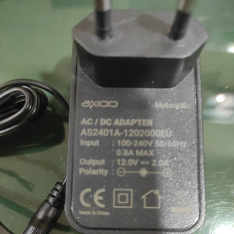 Jual Charger axioo mybook 10 P102 P401 m1169c m1189c 12V 2A original ...