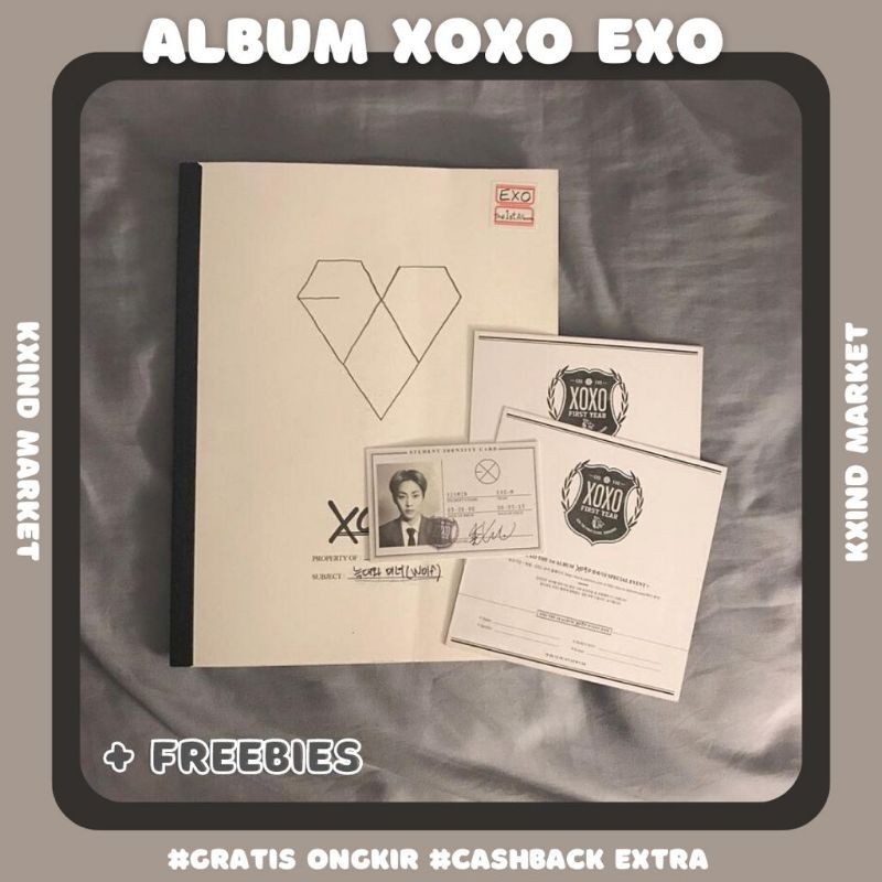 Jual [RARE] Album XOXO EXO / album only EXO / album xoxo vivace exo | Shopee Indonesia