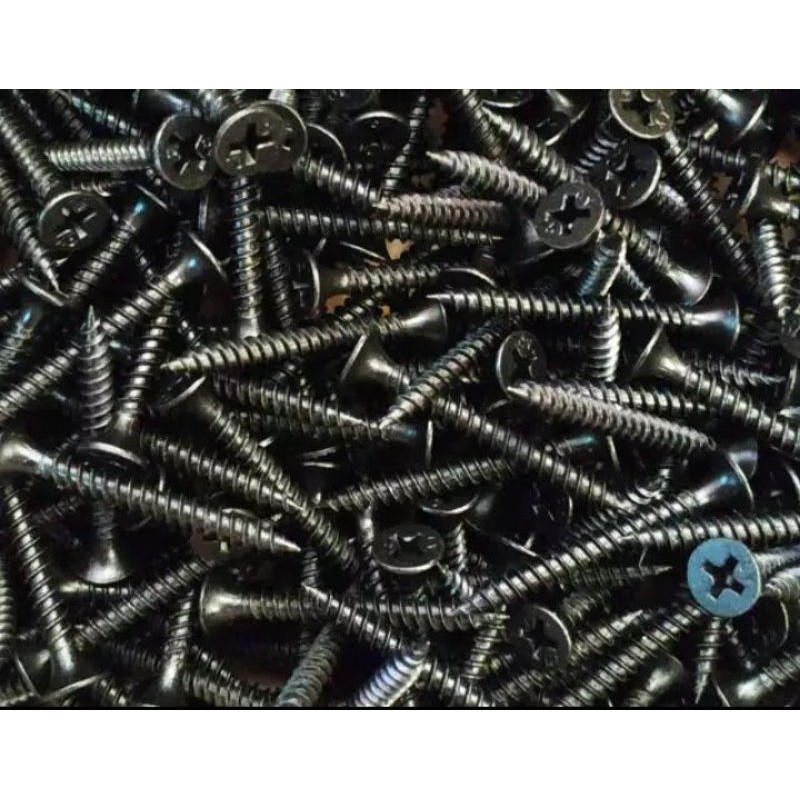 Jual sekrup gypsum 1"/paku mur/sekrup gypsen | Shopee Indonesia