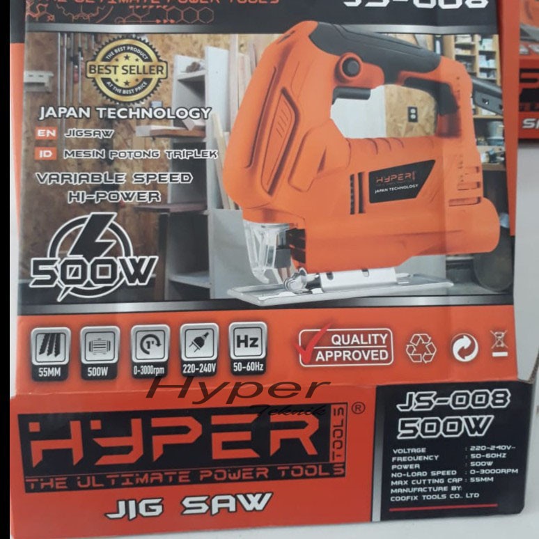 Jual MESIN POTONG TRIPLEK JIGSAW HP JS-008 HYPER | Shopee Indonesia