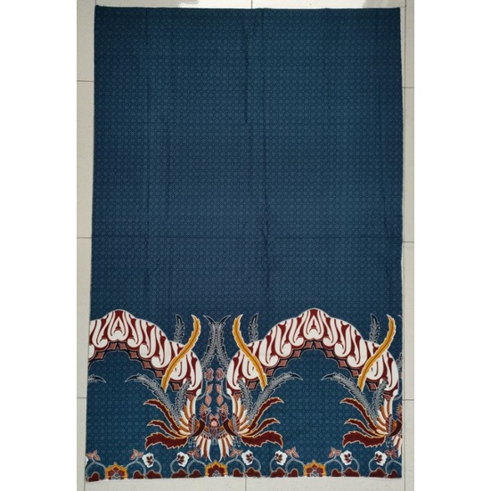 Jual Kain Perca Katun Motif Batik Biru 150Cm X 100Cm | Shopee Indonesia