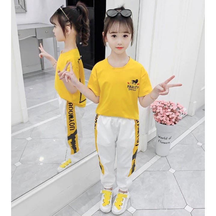 Jual Baju setelan anak perempuan /baju olahraga anak cewe / pakaian ...