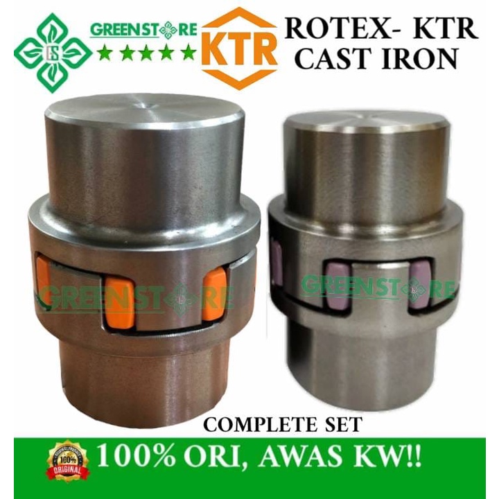Jual ROTEX KTR GR 75 MAX BORE 75MM WITH ELEMENT CAST IRON GERMANY ...