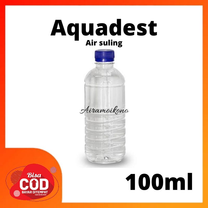 Jual Aquadest / air suling 125ml | Shopee Indonesia