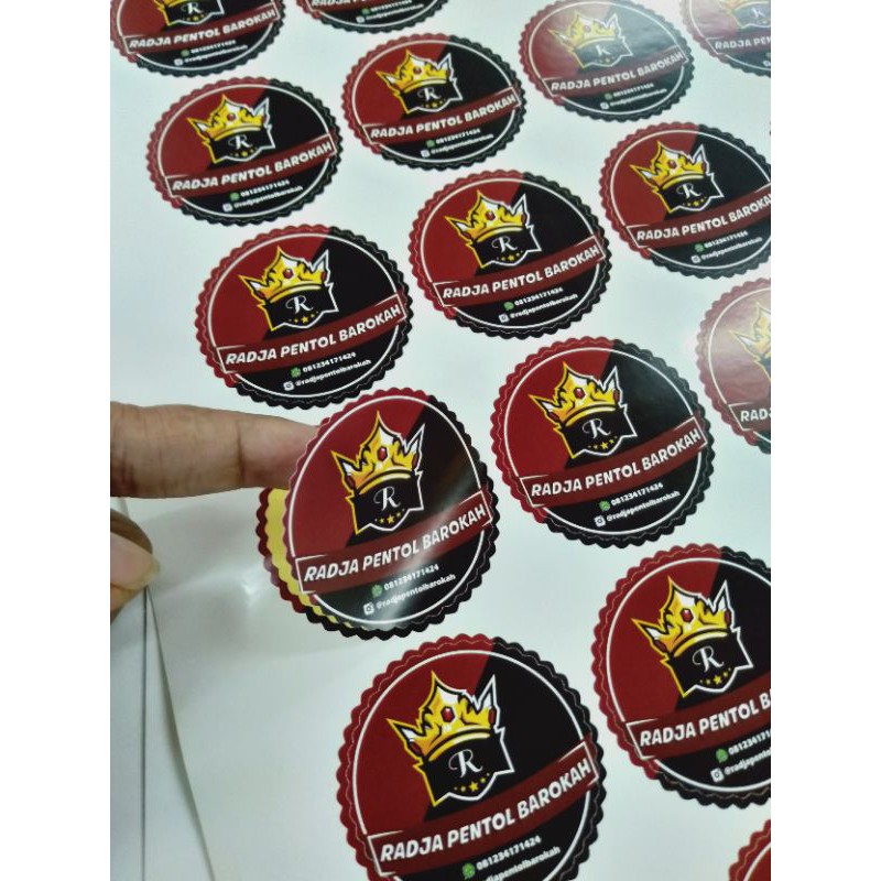 Jual Sticker Produk Custom Murah | Shopee Indonesia