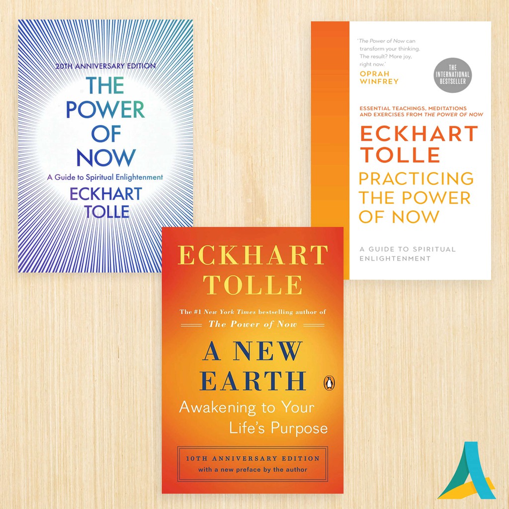 Jual (English) Eckhart Tolle Series (The Power Of Now, Practicing The ...