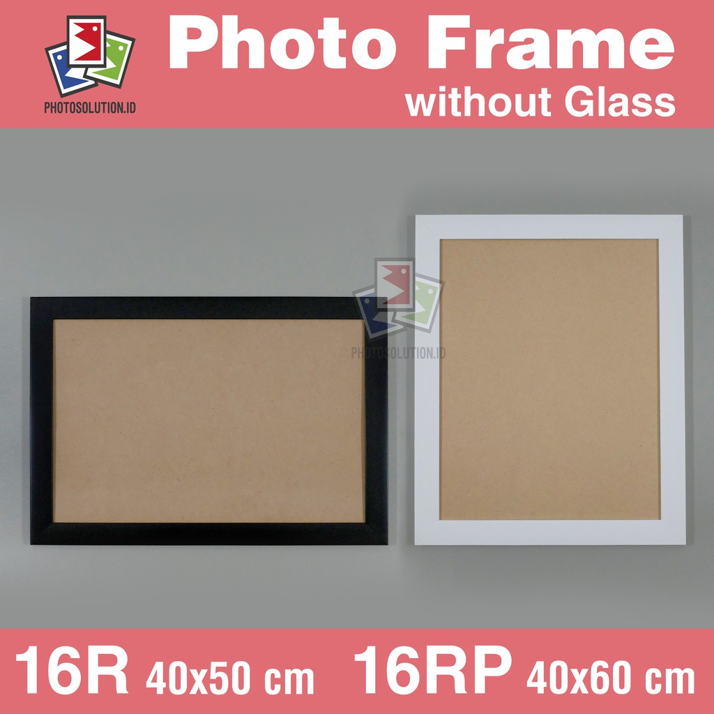 Jual Bingkai Foto 16R 16RP Minimalis TANPA KACA - Photo Frame FM5 ...