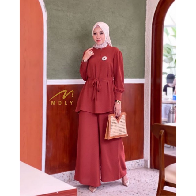 Jual Pakaian Wanita Muslim The New Nada Set Reborn by mdly | Shopee ...