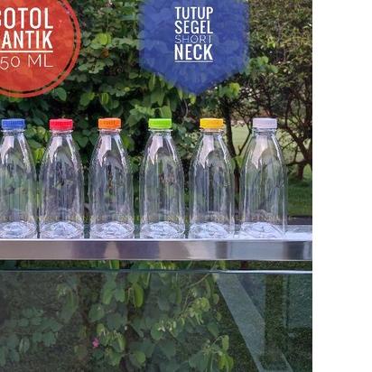 Jual Botol Cantik Plastik 350 ml 350ml ISI 52 FREE KARDUS / Botol Valencia SN Short Neck ...