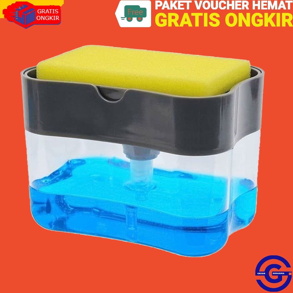 Jual Dispenser Pompa Sabun Cuci Piring Otomatis | Shopee Indonesia