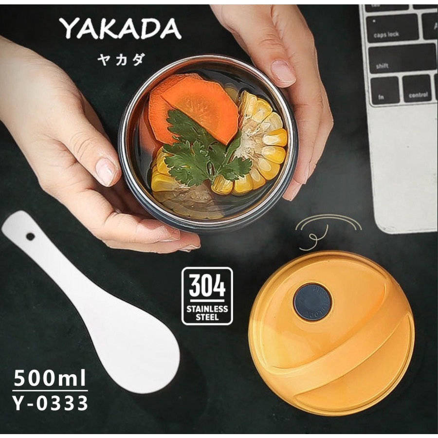 Jual Orinoco Mug gelas sup Y-0333 multifungsi stainlessll 500ml ...