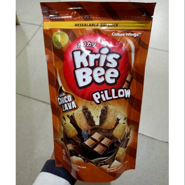 Jual KRIS BEE PILLOW CHOCO LAVA 120g (Wafer / Wafer Cokelat / Snack ...