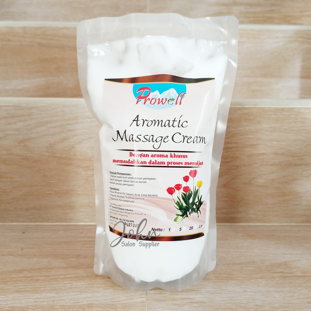 Jual PROWELL Aromatic Massage Cream - Kemasan 1 Kg | Shopee Indonesia