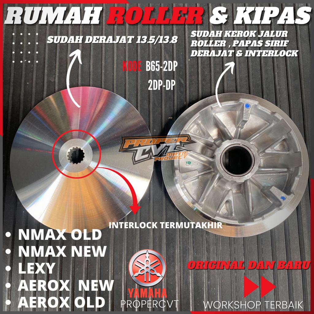 Jual PULLEY SET RUMAH ROLLER CUSTOM NMAX AEROX LEXI 2020 CUSTOM KODE ...
