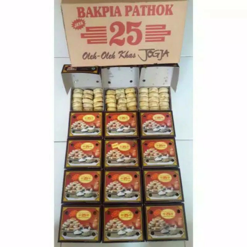 Jual bakpia patok 25 asli jogja | Shopee Indonesia