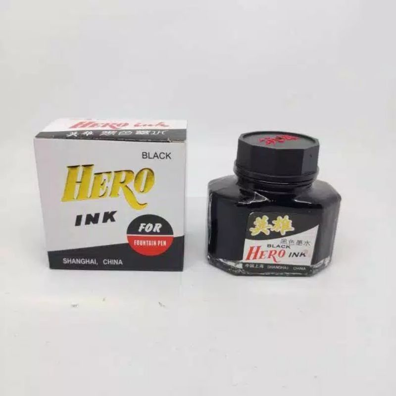 Jual KM95 - TINTA PENA HERO INK FOR FOUNTAIN PEN 50ml | Shopee Indonesia