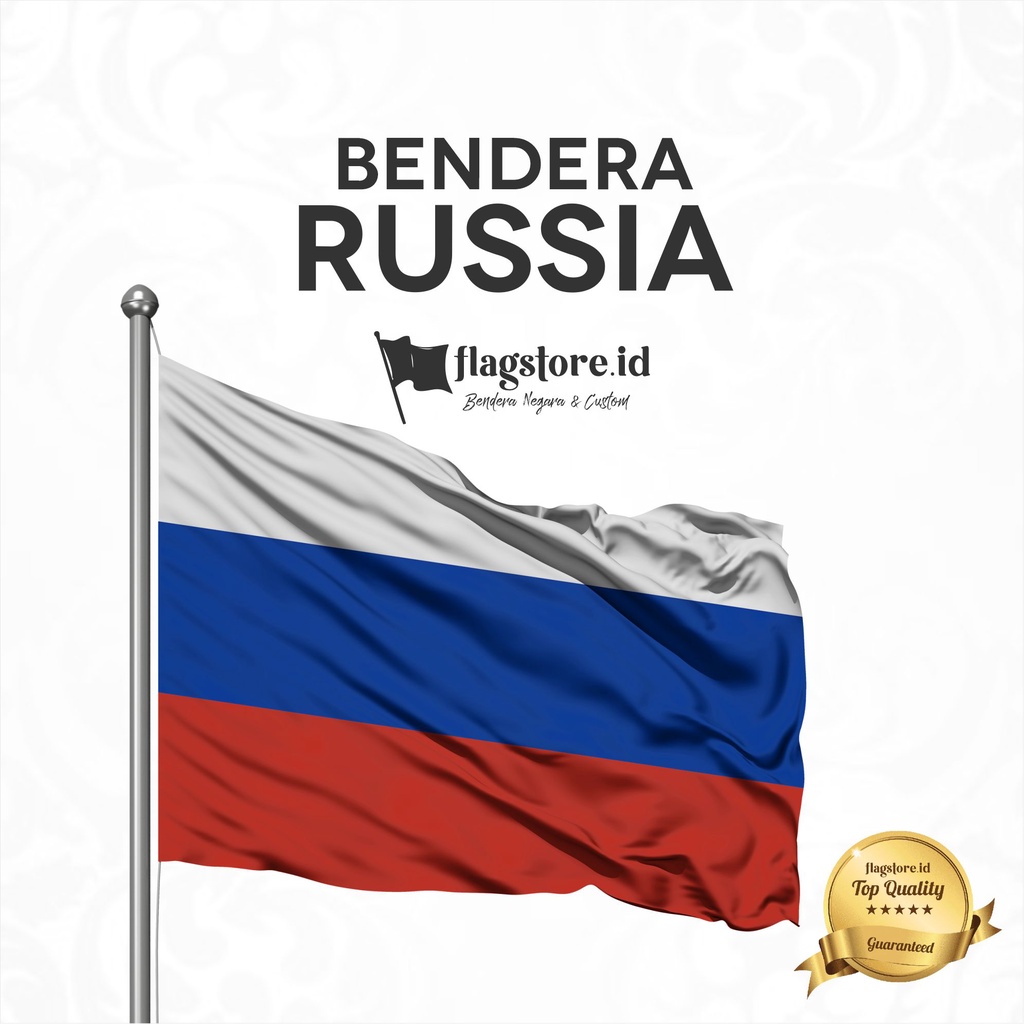 Jual Flagstore.id - BENDERA NEGARA RUSSIA RUSIA | Shopee Indonesia