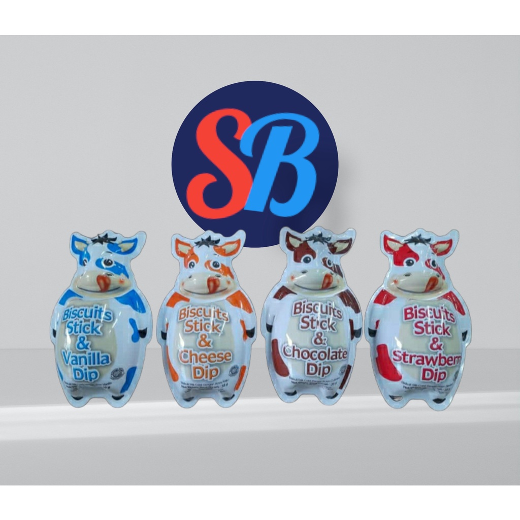 Jual BISKITOP - BISCUITS BENTUK SAPI 35gr Biskuit Kue Kering Anak ...