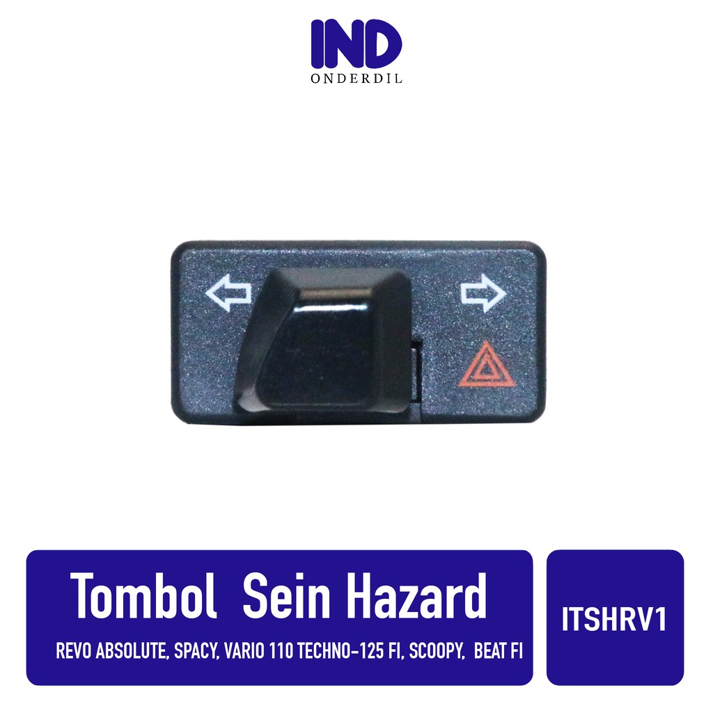 Jual Tombol-Saklar Lampu 3 Fungsi Sein-Sen Hazard Vario Techno 110-125 ...