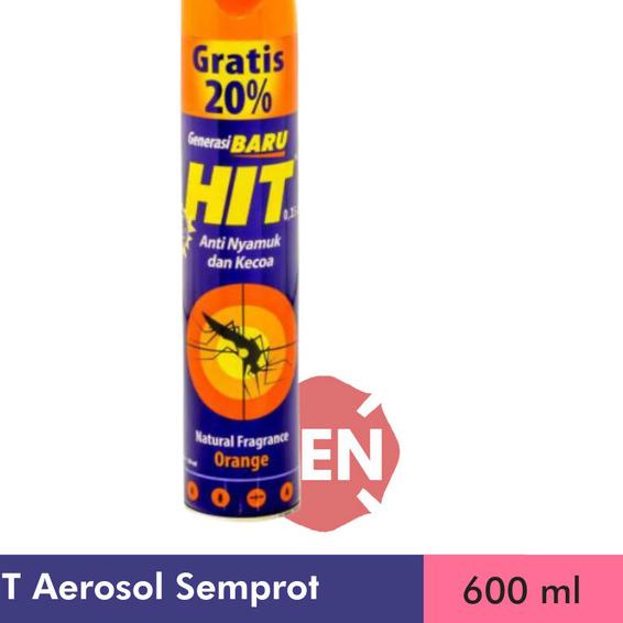 Jual Hit Aerosol Semprot 500ml 500 ml Lily Blossom Ungu AE / Grosir ...