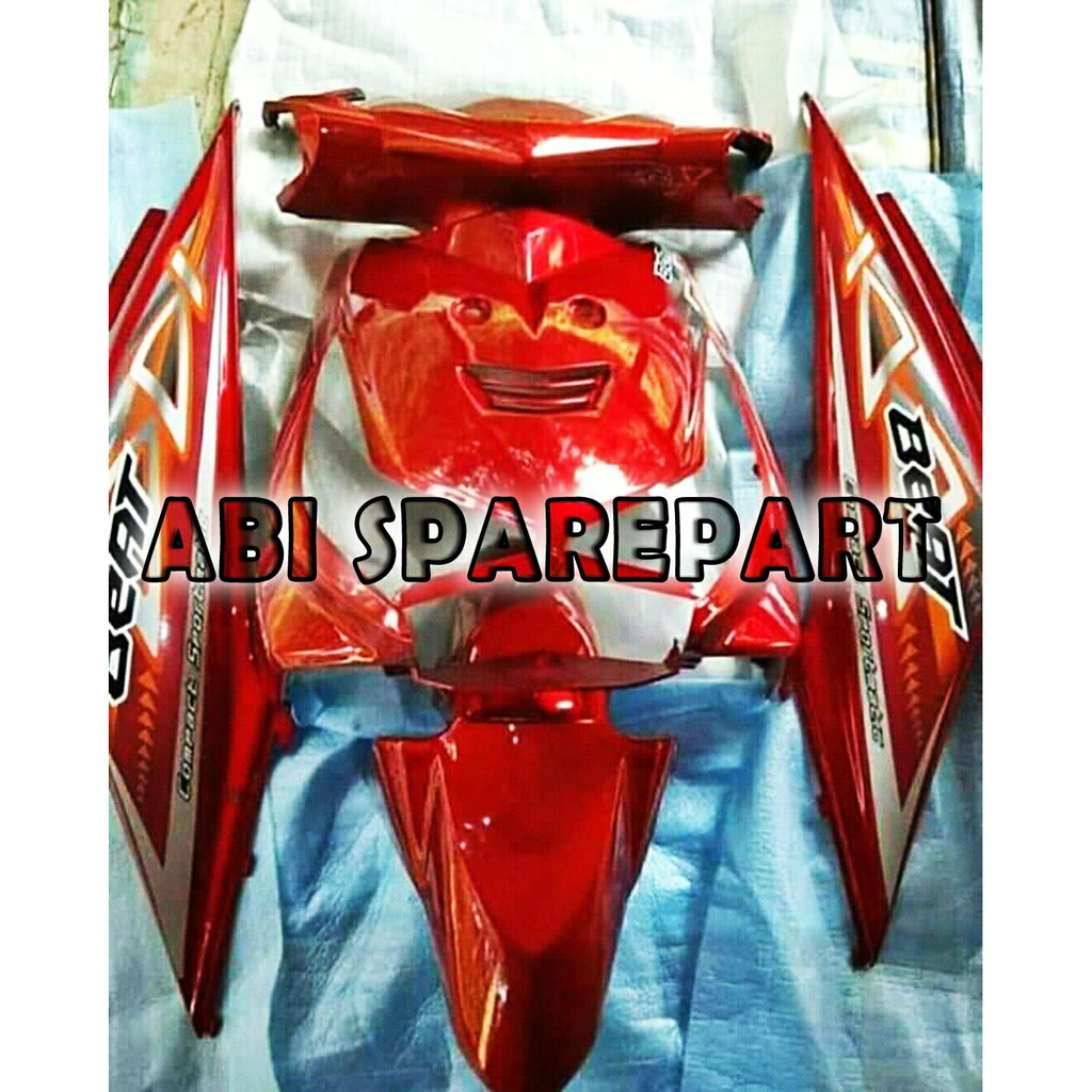 Jual FULL HALUS BODY BEAT KARBU WARNA MERAH TAHUN 2008-2012 POLOS ...